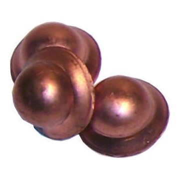 Copper bonnets for flare connections B1-6 - 3/8"