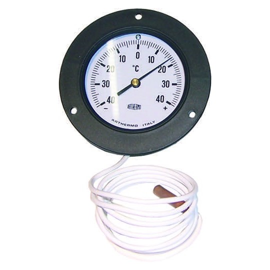 TA-80-FR - Analogic thermometer with reversible flange - ø 80 mm ...